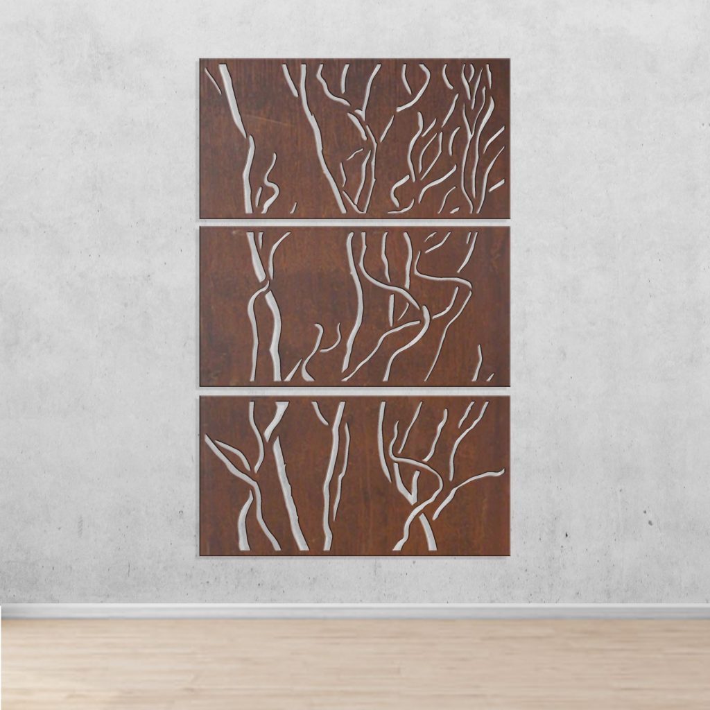 Stunning Ebba Steel Artwork for walls | Remnant Steel